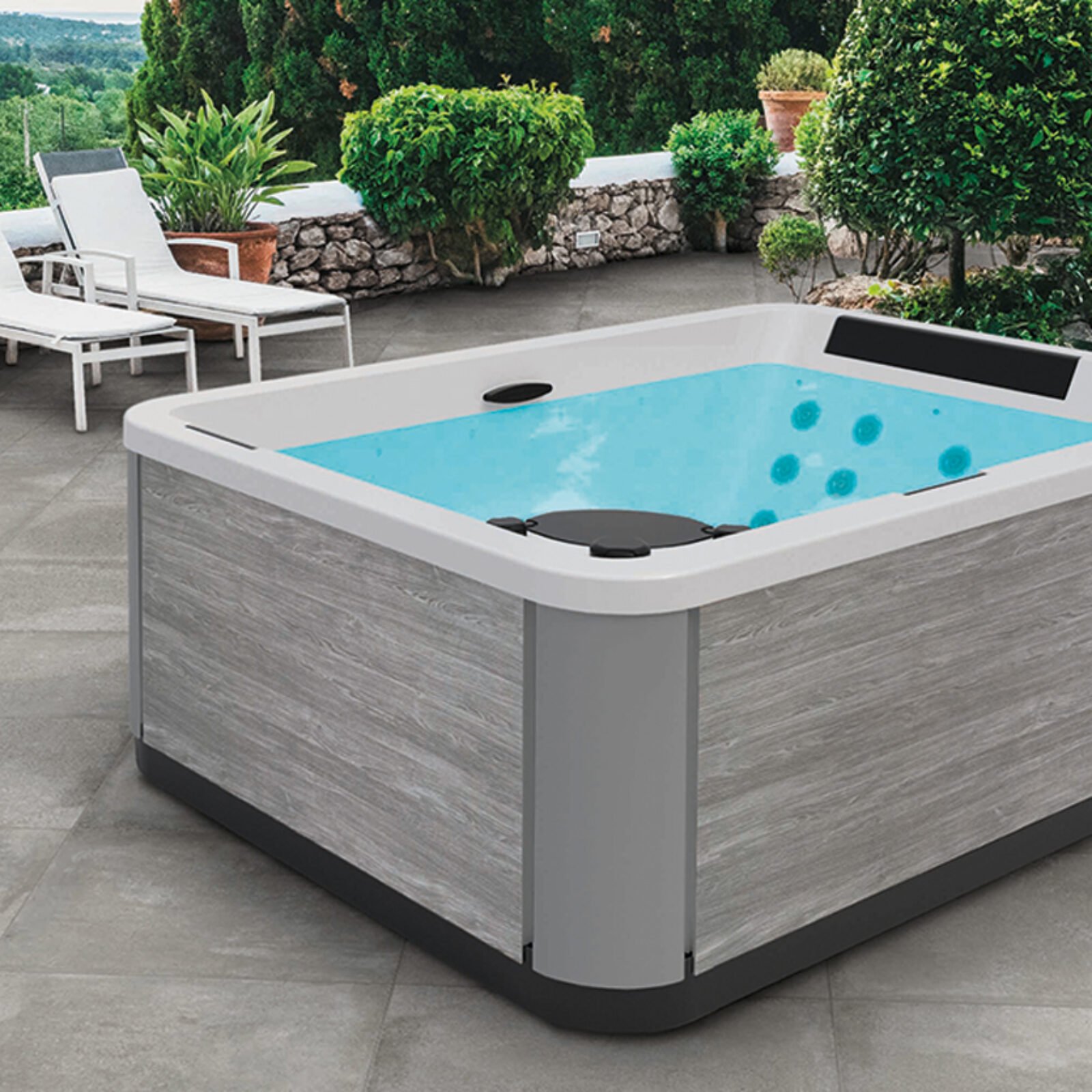 Spas rigides d'extérieur fabriqués en France - Spas Kinedo