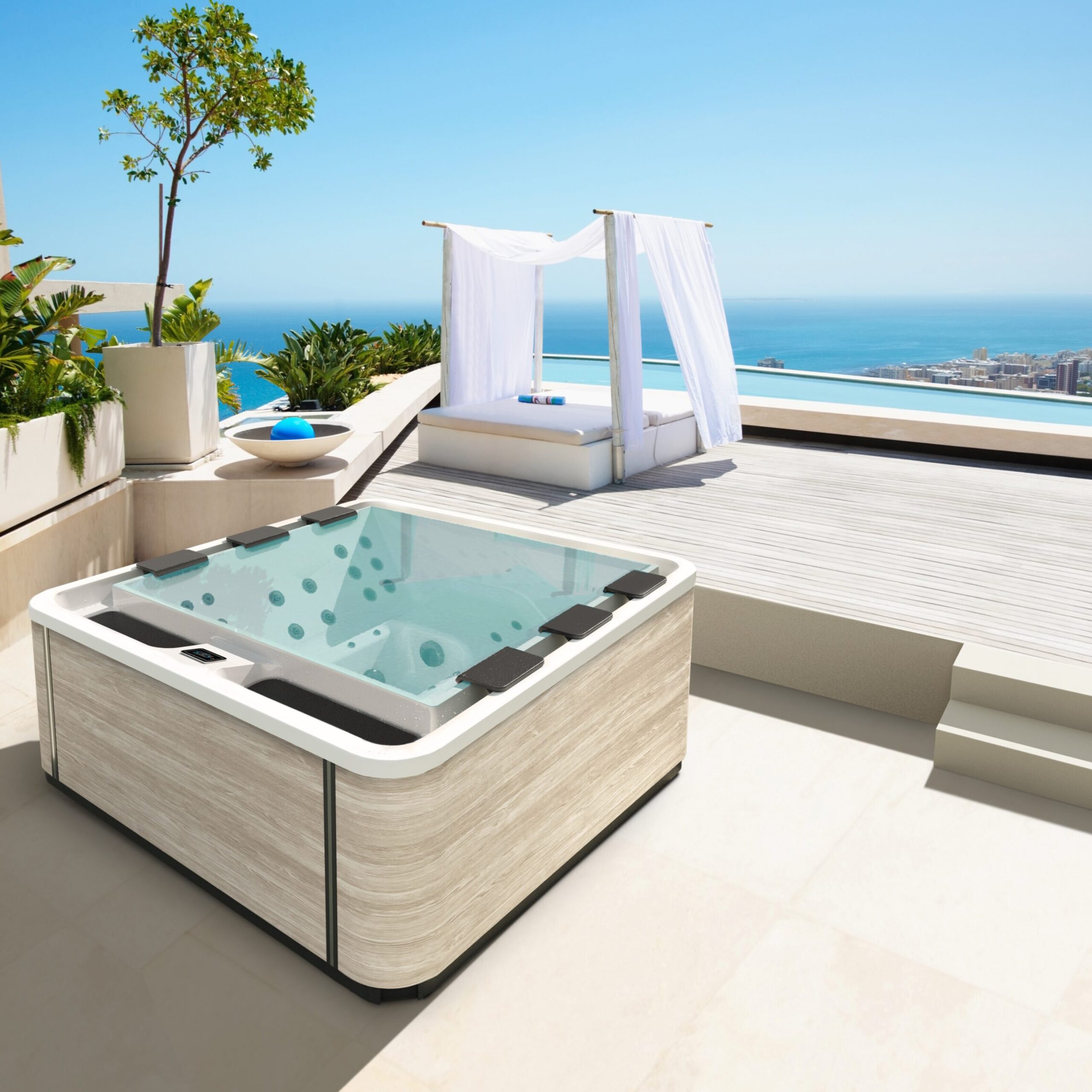 Spas rigides d'extérieur fabriqués en France - Spas Kinedo